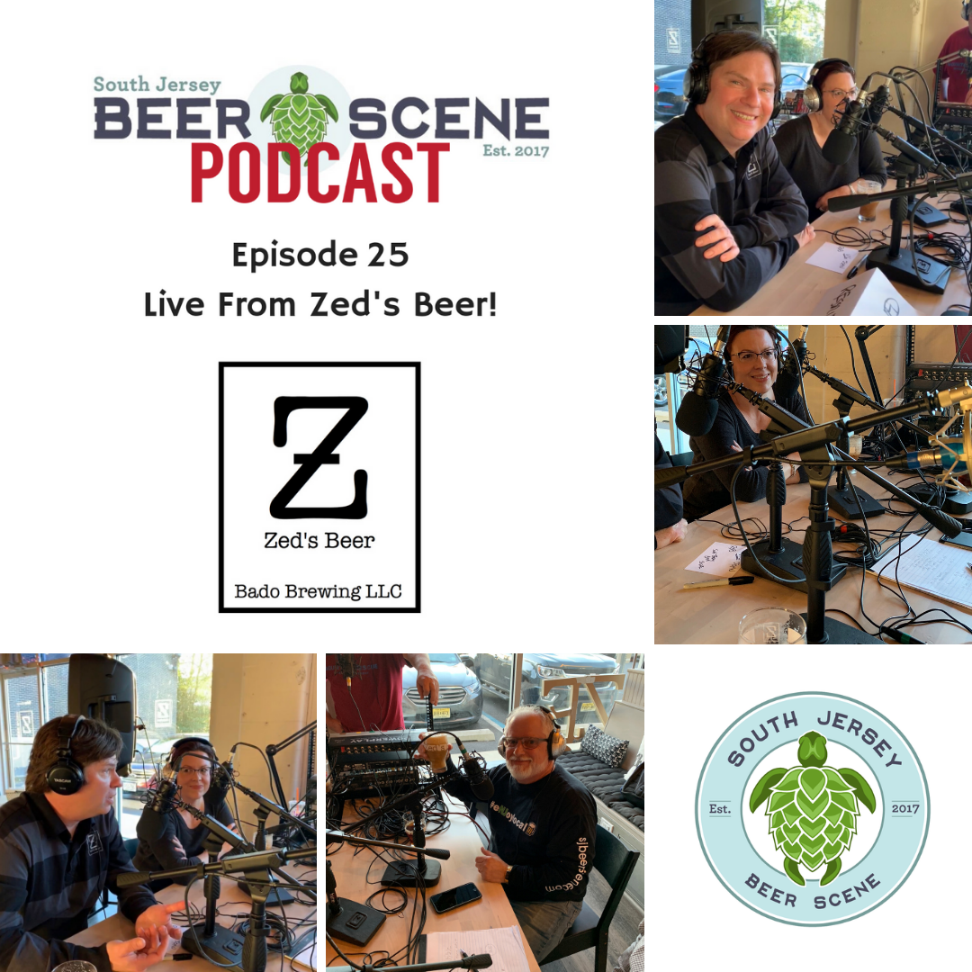 Podcast Episode 25: Live from Zed’s Beer with Geoff and Lori! | SJBS